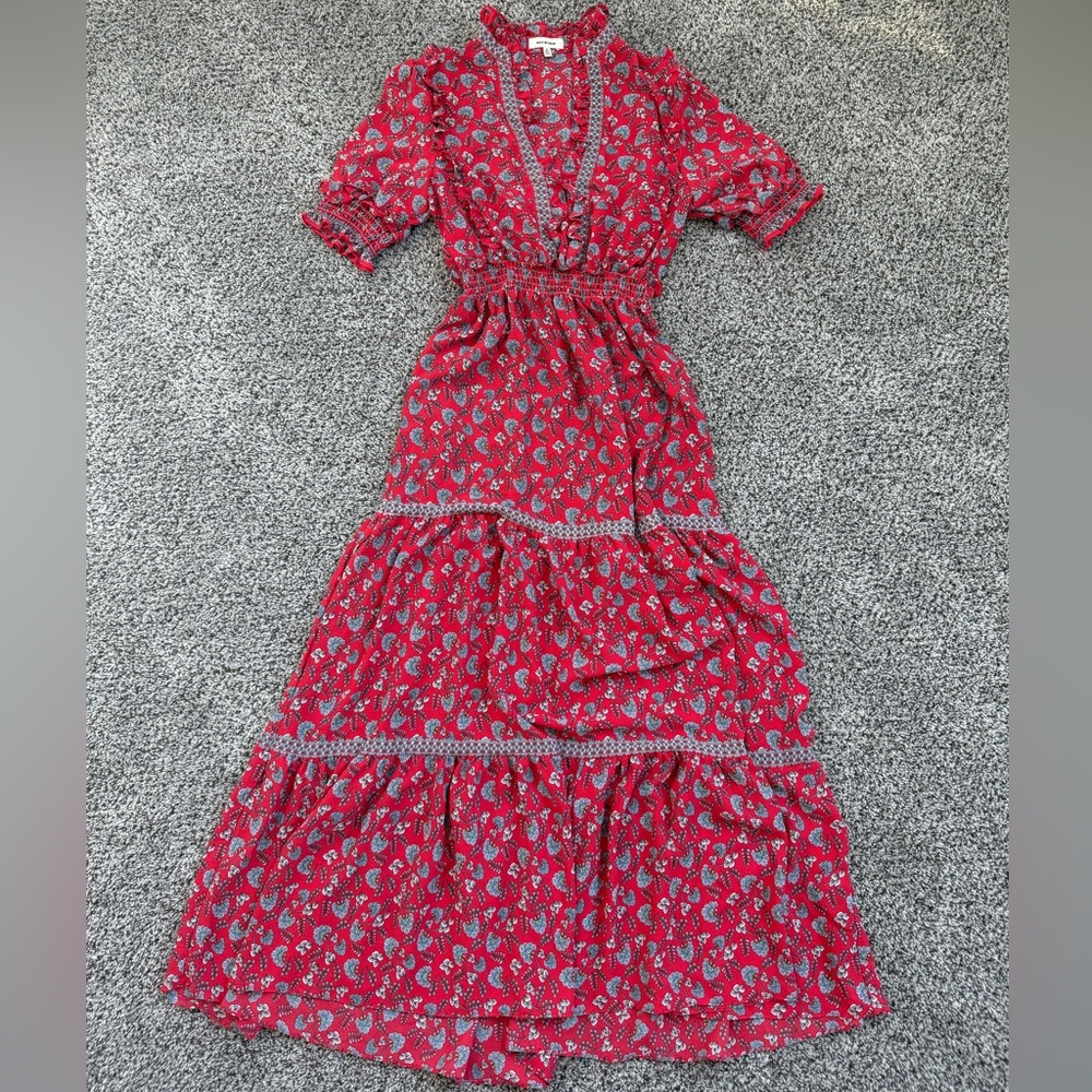 Max Studio Red Maxi Dress - Gem
